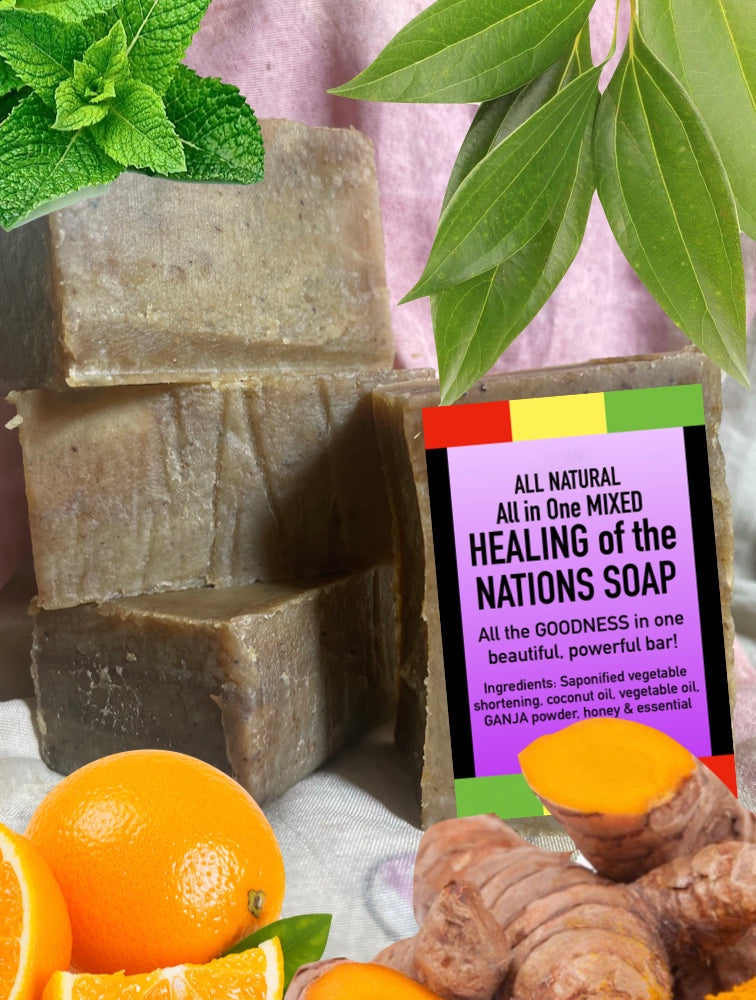 ALL IN ONE HEALING OF THE NATIONS SOAP – Natral Soap